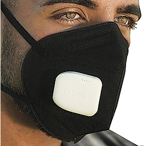 Clevair Mask 3 box set with fan unit, reusable and rechargeable
