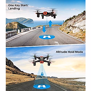Syma X400 Mini Drone with Camera for Adults & Kids 720P Wifi FPV Quadcopter with App Control, Altitude Hold, 3D Flip, One Key Function, Headless Mode, 2 Batteries, Easy to Fly for Beginners