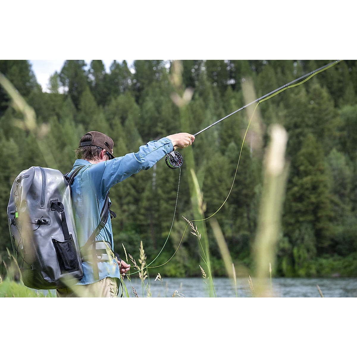 Yankee Fork - Submersible Backpack - Complete Waterproof Protection - 40 Liter Capacity - 3.2 lbs