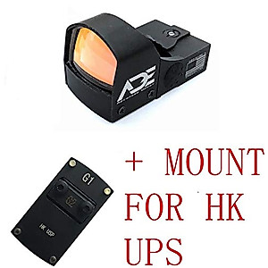Ade Advanced Optics Compact RD3-009 Red Dot Reflex Sight for HK USP Pistol and Also a Standard Picatinny Mount