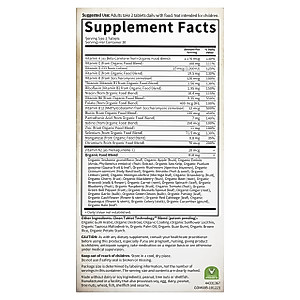 Garden of Life Organics Whole Food Multivitamin for Men, 60 Tablets, Vegan Mens Vitamins and Minerals for Mens Health and Well-being, Certified Organic Vegan Mens Multi