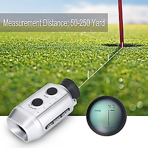 Golf Rangefinder Golf Distance Finder with Sling Storage Bag for Golf Sports