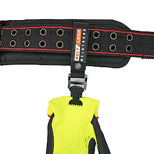 MELOTOUGH Work Glove Holder Glove Strap Quick Leash With Alligator Clip 2 pk