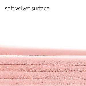 ManGotree Velvet Suit Hangers with 360 Swivel Gold Hook, Non-Slip Coat Hangers, Ultra-Slim Space Saving Hangers, Sturdy & Durable Clothes Hangers, 36 Pack (Pink)