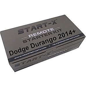 Start-X Remote Start Kit for Dodge Durango 2014-2022 Push to Start || 3X Lock to Remote Start || Completely Plug N Play
