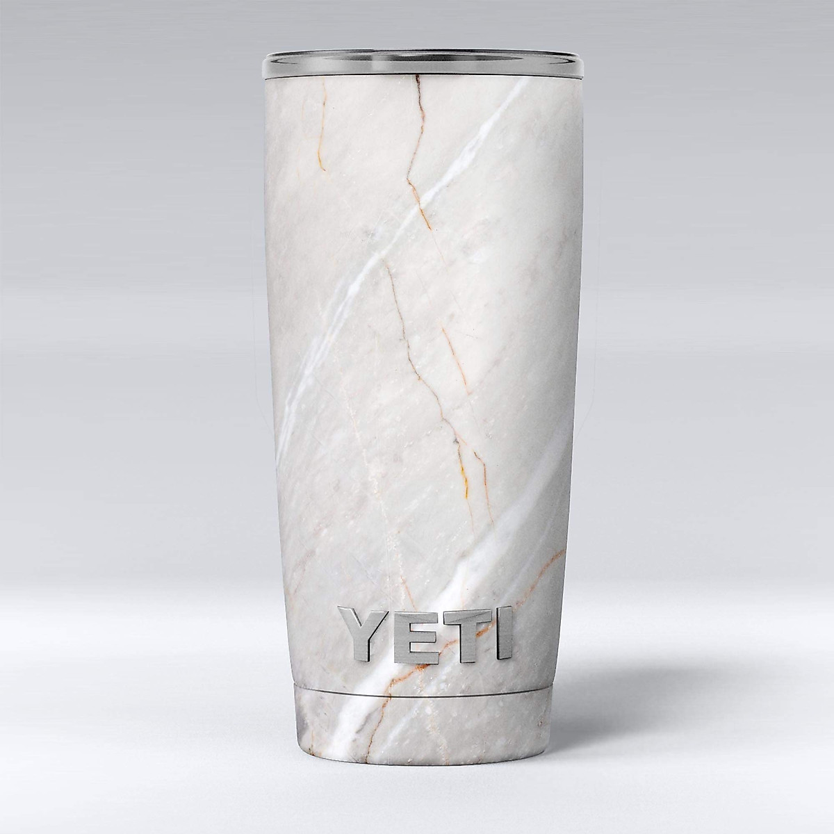 Design Skinz Slate Marble Surface V8 - Skin Decal Vinyl Wrap Kit Compatible with The Yeti Rambler Cooler Tumbler Cups