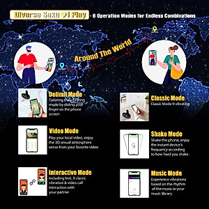 Adjustable Male Masturbator Penis Vibrator Trainer Stimulator, Adult Sex Toys for Men, 3 in 1 Vibrating App Controlled Mens Sex Toy Stroker with Cock Ring, Masturbators Vibrators for Men