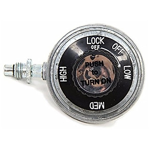 Camco 57626 Olympian 4100/5100 Replacement Propane Control Valve with Regulator