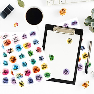 480 Counts Inspirational Quotes Words Stickers Inspiring Planner Stickers Encouraging Stickers Motivational Encouragement Stickers for Book Phone Car Bike Scrapbook