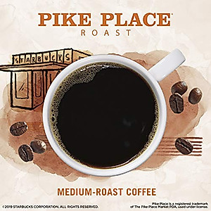 Starbucks VIA Instant Coffee Medium Roast Packets — Pike Place Roast — 100% Arabica - 8 Count (Pack of 12) - Packaging may vary