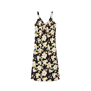 BedHead - Long V-Neck Cotton Gown - One Fine Day - Small