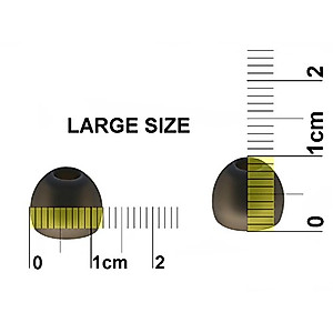 8pcs 2S/2M/2L/2XL (TB) Silicone Tips Compatible with True Wireless Earphones- Jabra Elite Sport, Samsung Gear IconX,Bragi Dash Headphone,Motorola VerveOne, Sol Republic Amps Air, LG HBS-F110 Tone Free