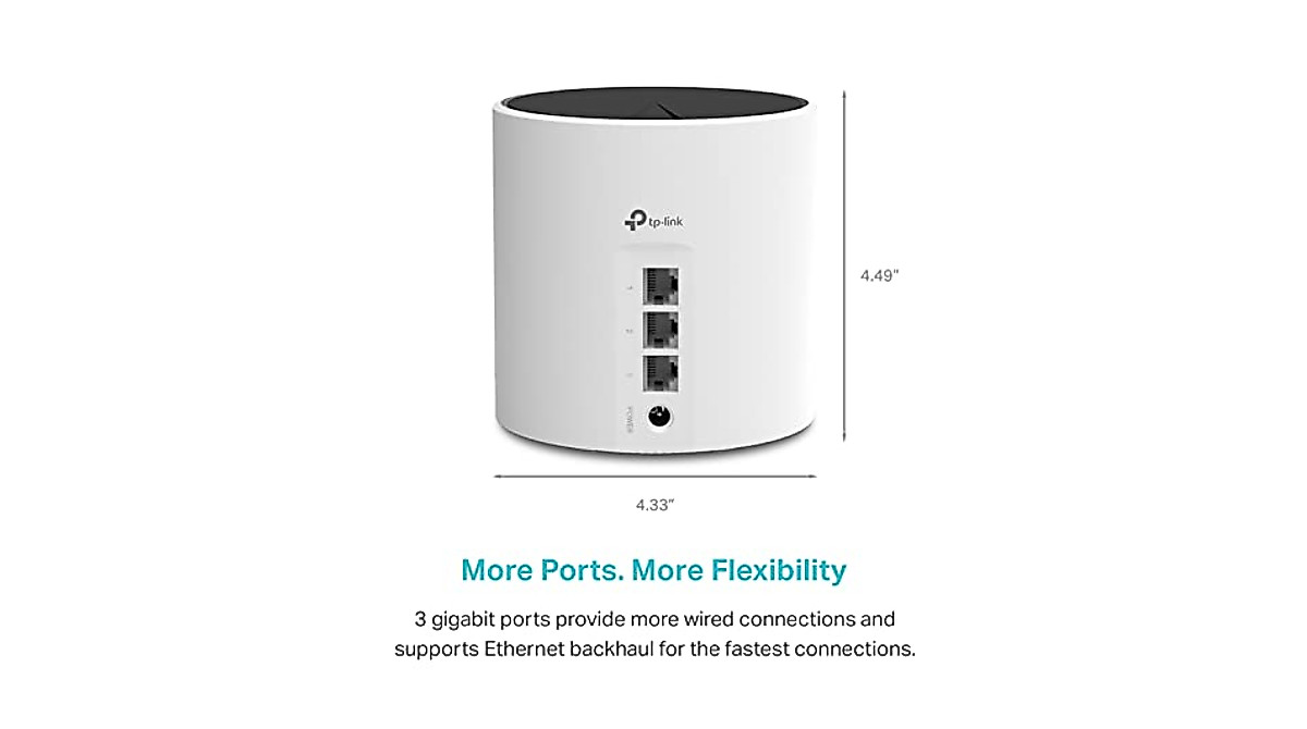TP-Link Deco AX3000 WiFi 6 Mesh System - Whole Home Coverage