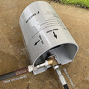 Tool Daily Pressure Washer Foot Valve for Sewer Jetter Kit, as Power Washer Ball Valve, 4000 PSI