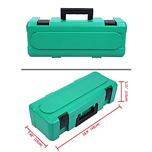 Iglobalbuy 110V 1600W Hot Air Plastic Welder Kit, Hot Air Vinyl PVC TPO Welding Heat Gun w/Nozzles Adjustable Temperature PVC Roofing Welder w/Carrying Case