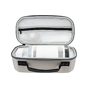 Freestyle Carrying Case Compatible with Samsung 30”- 100” Smart Portable Projector, Travel Storage Hard Case for SP-LSP3BLAXZA Indoor and Outdoor Home Theater, EVA Material