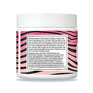 Natural Wrinkle Wipes for Dogs, 120 Count, Hypoallergenic Dog Wipes, Wrinkle Wipes French Bulldog, Cleaning & Deodorizing, Dog Wipes for Grooming Faces, Paws & Butts