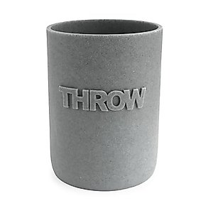 Splash Home Throw Embossed Resin Countertop Wastebasket