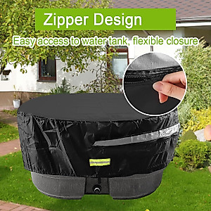 Rubermaid 100 Gallon Oval Stock Tank Cover Openning Zipper Cold Plunge Insulated Hot Tub Cover Outdoor Oval Ice Bath Cover Water Trough Cover Farm Water Tank Cover Horse Trough Cover Stock Pond Cover