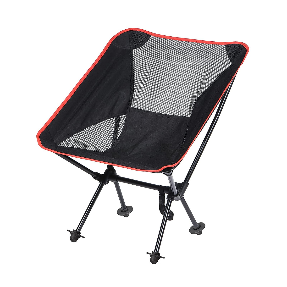 PATIKIL Camping Chair Foot, 8 Pack 15mm 16mm Tubing Dia Detachable Anti-Slip Stool Feet Replacement for Hiking Outdoor, Black