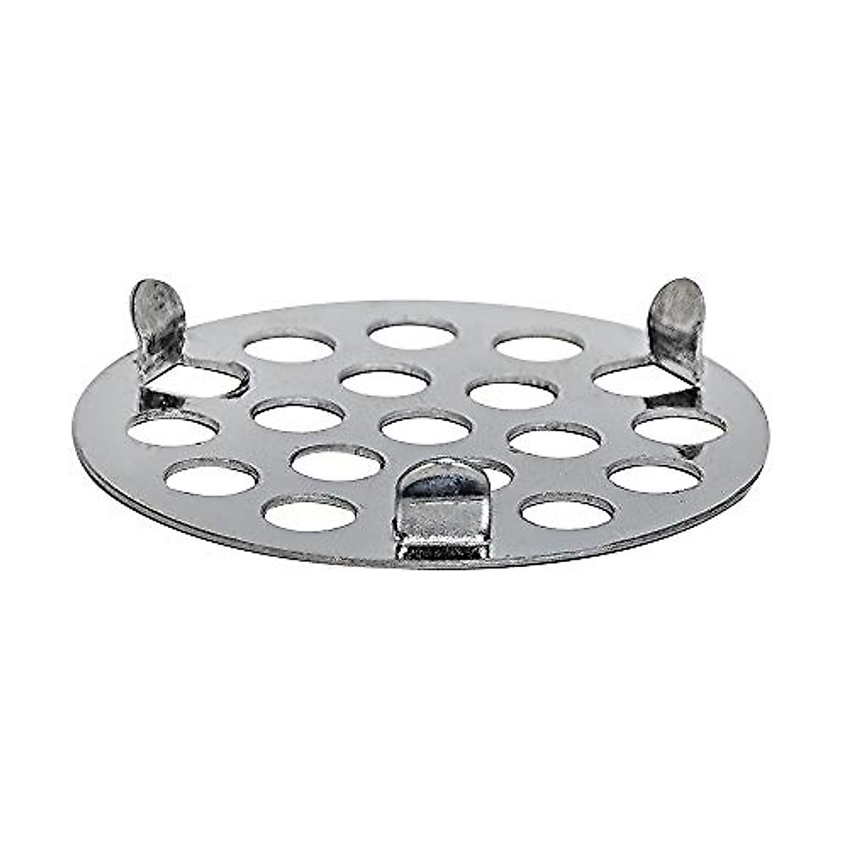 EZ-FLO 3-Prong Stainless Steel Bath Drain Strainer, Snap-in Shower Drain Cover with Hair Catcher, Shower Drain Replacement, 30071