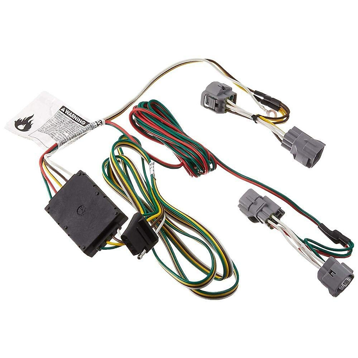 CURT 55380 Vehicle-Side Custom 4-Pin Trailer Wiring Harness, Fits Select Mitsubishi Montero (Except Sport)