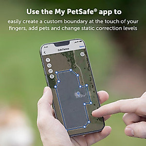 PetSafe Guardian GPS Connected Customizable Fence - World's Most Reliable GPS Fence Technology, Create Your Own Boundary, Long Battery Life - GPS Dog Fence With No Subscription Required