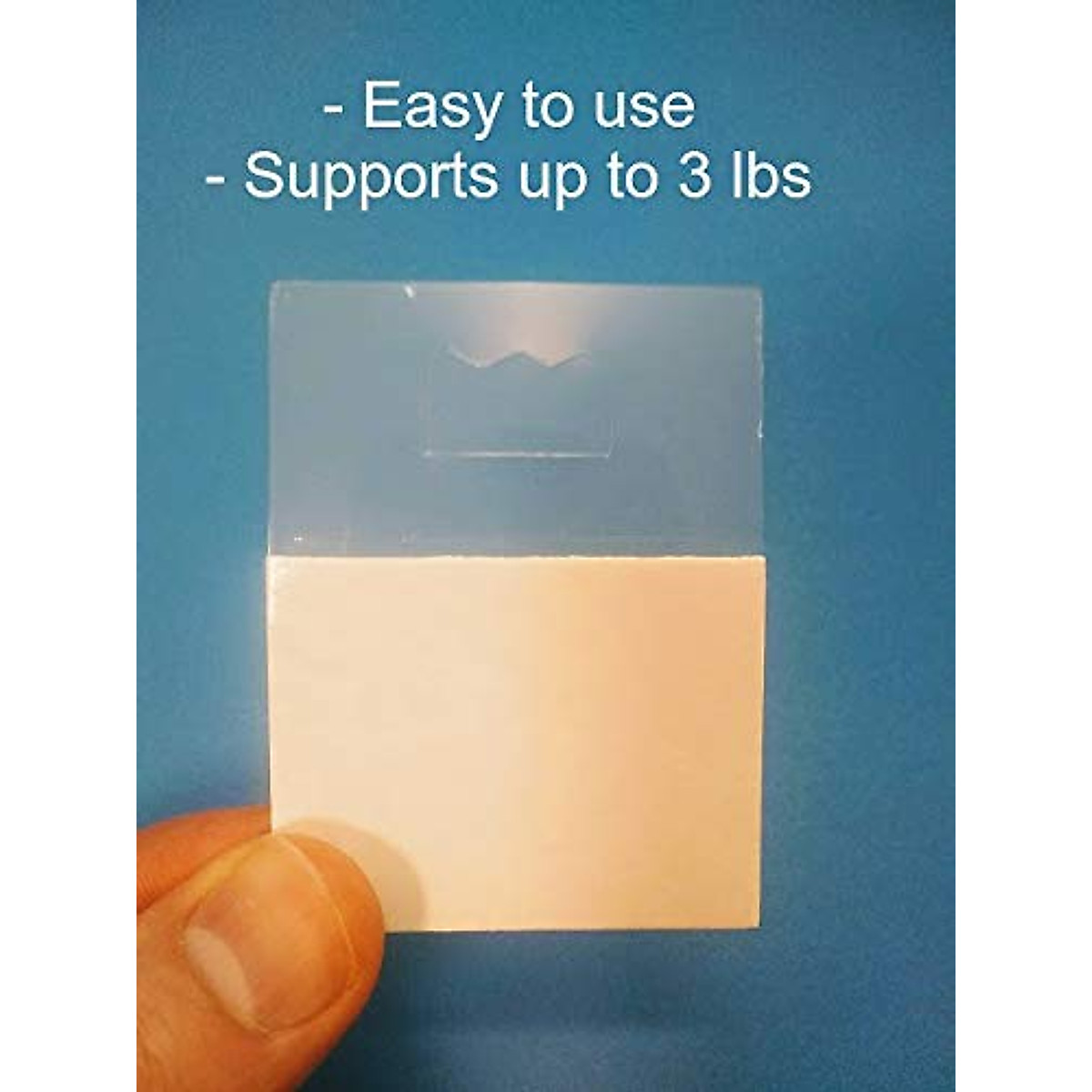 Aidenia Picture Hangers Adhesive - Plastic Sawtooth Adhesive Picture Hangers - Foamboard Hanger - 20 Pack