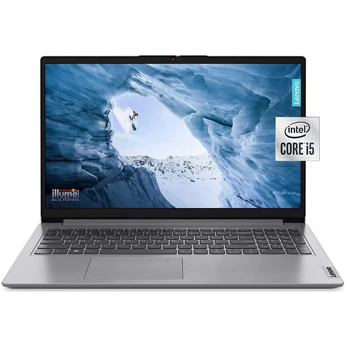 Lenovo 2023 Newest Ideapad 1i Laptop, 15.6 inch FHD Display, 10 Core Intel Core i5-1235U, 16GB RAM, 1TB SSD, Intel Iris Xe Graphics, Wi-Fi 6, Windows 11 Home, Cloud Grey, Bundle with JAWFOAL
