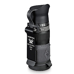 Vortex Optics Recce Pro HD 8x32 Monocular - HD Optical System, MRAD Reticle, Utility Clip, Adjustable Eyecup, Rubber Armor, Non-Slip Grip, Fogproof, Waterproof - Unlimited, Unconditional Warranty