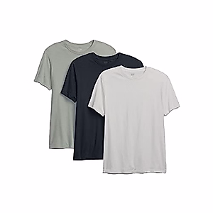 GAP Mens Everyday Short Sleeve T-Shirt T Shirt, White V2 Global Pack, Small US