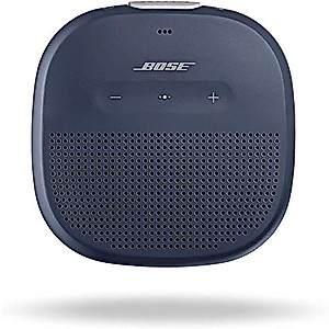 Bose SoundLink Micro: Small Portable Bluetooth Speaker (Waterproof), Midnight Blue