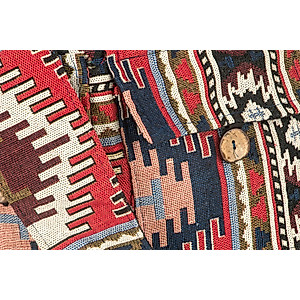 Tribe Azure Hobo Oversize Shoulder Bag Messenger Crossbody Aztec Purse Travel Shopping Beach Market Casual