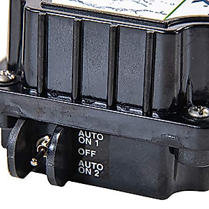 NSI TORK TPE24VA 24-Volt Valve Actuator Control, Compatible with all 24VAC Control Systems, for Pools, Spa Equipment, Solar and More, black