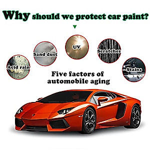 ELEpure Black Gold Car Wax with Pad Solid Auto Carnauba Cars Care Polish Cleaner Waxing Repair Scratches Ceramics Coating for Black Cars 300g with Free Waxing Sponge