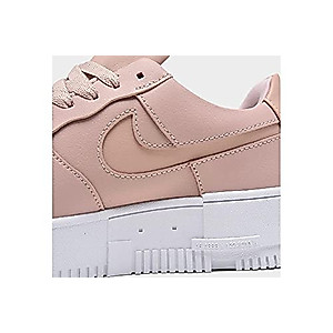 Nike Women's Air Force 1 Pixel Casual Fashion Sneaker Ck6649-001, Particle Beige/Black/White/Particle Beige, 8.5