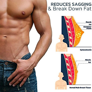 EXQST Chestignite Gynecomastia Targeted Heating Cream Gynecomastia Firming Cream Hydrating Breast Enhancing Cream Men's Skincare