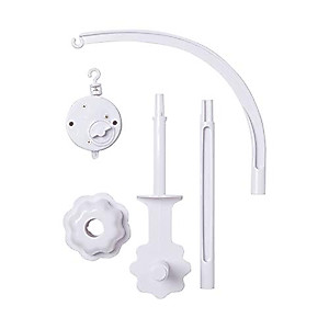 Sammy & Lou Airplane Baby Crib Mobile with Music, Crib Mobile Arm Fits Standard Crib Rail