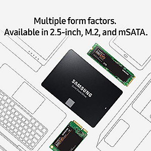 Samsung SSD 860 EVO 250GB 2.5 Inch SATA III Internal SSD (MZ-76E250B/AM)