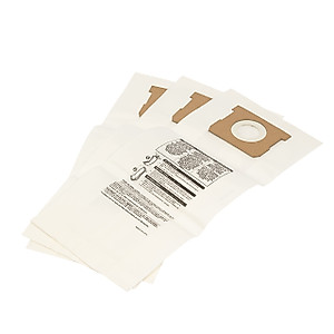 Shop-Vac 9193200, Disposable Filter Bags, For Wall Mount and HangUp Vacuums, Fits Standard 5 Gallon Tanks, (3-Pack)