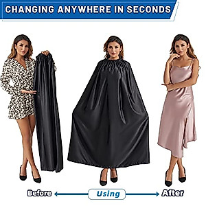 Portable Changing Room Changing Tent for Dancer Instant Dressing Cover Ups Privacy Shelters for Beach Car Boating Taking Photo, 4.59ft Length