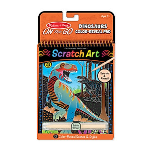 Melissa & Doug Scratch Art - Dinosaur