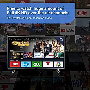 TV Antenna,Amplified HD Indoor Digital HDTV Antenna 200+Miles Range Antenna, Support 4K 1080p and All TVs,13.2ft Coaxial Cable, All Old Tv for Local Channels