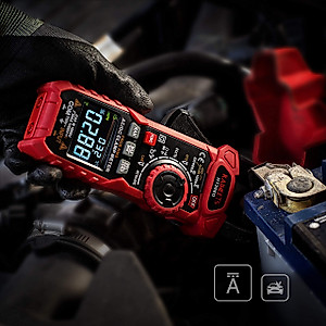 KAIWEETS Digital Multimeter KM100 with Inrush Clamp Meter HT208D