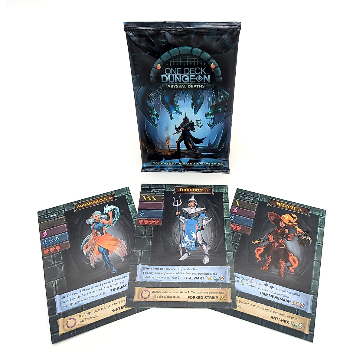 Asmadi Games One Deck Dungeon: Abyssal Depths