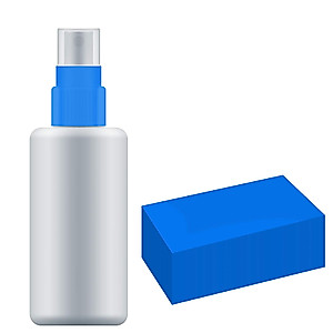 Blue Shrink Bands, 200 PCS Blue Perforated Heat Shrink Wrap Bands for Bottles, Jars Fits 3/4" to 1" Diameter