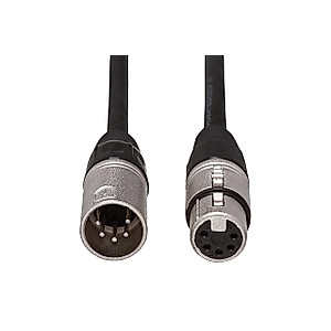 HOSA DMX512 5Pin DMX Cables - (50 Feet) (Black)