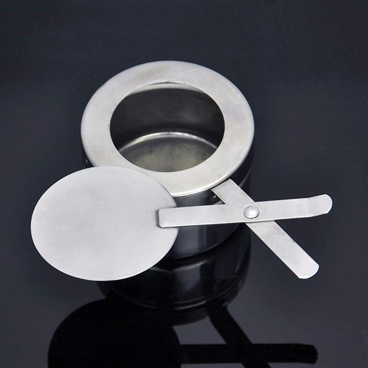 2pcs Steel Buffet Fuel Serving Dishes Chafing Dish Burner Holder Chafing Dishes& Food Warmers Fuel Holder Stainless Warming Trays for Buffets Party Tiny Fuel Holder Cans Small