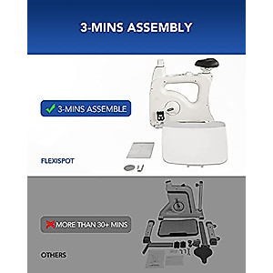 FLEXISPOT Computer Workstation Standing Desk Exercise Bike Home Office Furniture Desk -Deskcise pro（Black）