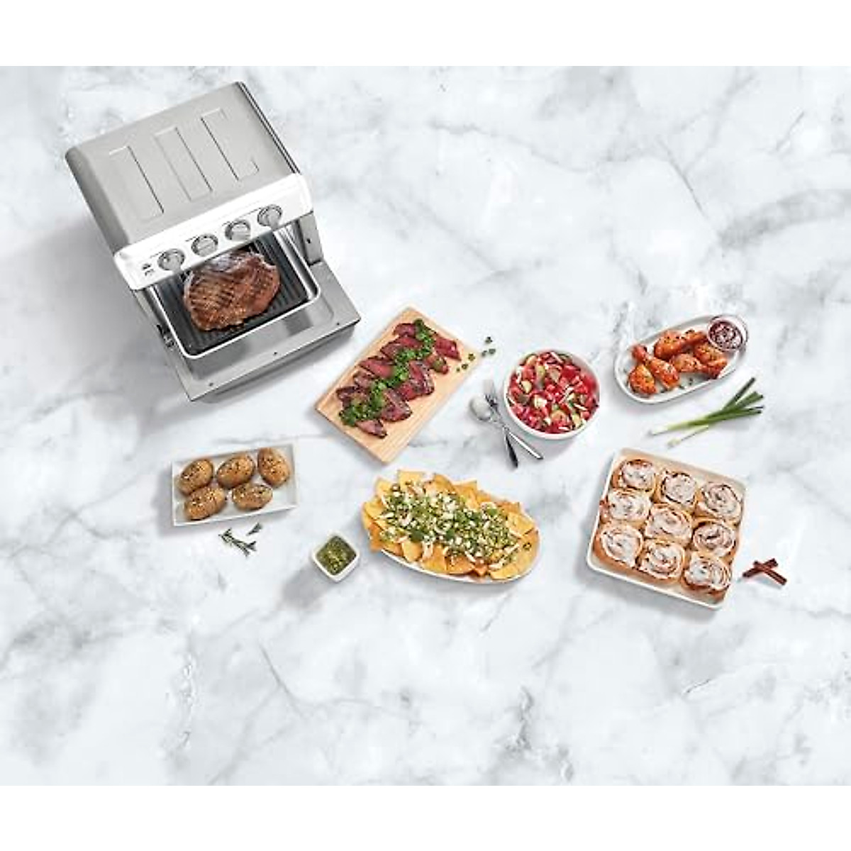 Cuisinart TOA-70W AirFryer Oven with Grill,White